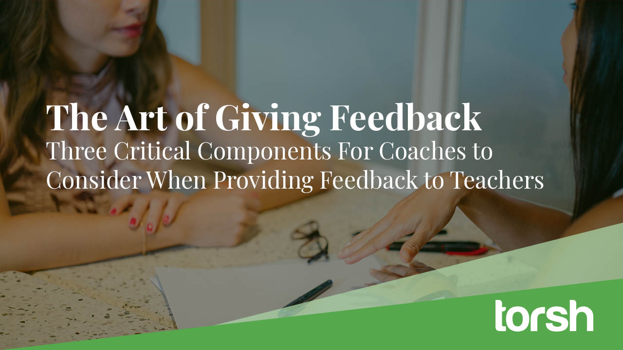 The Art of Giving Feedback: Core Concepts for Coaches | Torsh